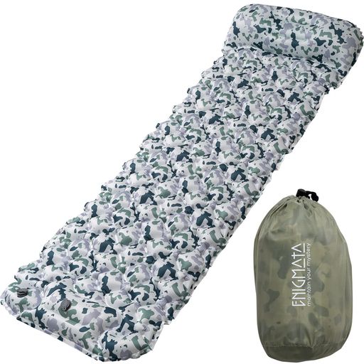 ベッド 【足踏み式で組立簡単&amp;空気入れ不要】足部にあるバルブを踏むだけで簡単に空気を充填することが可能です。電動エアポンプや空気入れを準備したり、口から空気を吹き込む必要もありません。女性や子供でも簡単に1~2分でエアーマットを組み...