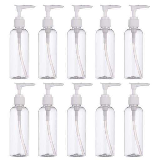 コンパクトで持ち運びやすい100mlポンプボトル:サイズは約14.8cmx3.9cmx3.9cmで軽量設計、旅行や出張に適しており、透明なボトルで中身の残量を簡単に確認できます。 環境に配慮した素材の使用:PETとPPのプラスチック製で肌に...