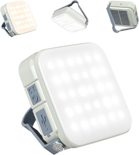 【1000ルーメンの明るさ&amp;3段階調光】 ledランタンは最大1000LMの高輝度で、室内の停電時や夜間の防災灯としても活躍。3段階の明るさ調整機能を搭載し、必要に応じた光量を簡単に設定できます。このledランタンは、広範囲を明るく...