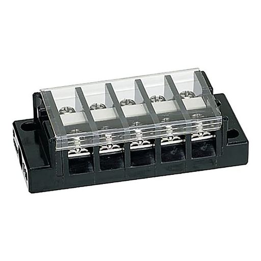 長さx幅x高さ(mm):322x30x21;280g 極数:30 定格:250V-20A 商用周波耐電圧:2000V 1分間 インパルス耐電圧:4000V 端子ねじM3.5 適合電線(m[[平米]]):0.75~2 本体:フェノール カバー...