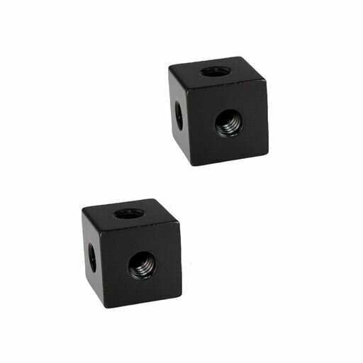 【コンパクトサイズの2点セット仕様】:セットにはカメラネジ2個が含まれます。サイズは約18mmx18mmx18mmで、コンパクトなデザインで持ち運びに便利、1/4標準ネジ孔径です。重量約13.5g、素材はアルミニウム合金、カラーはブラックで...