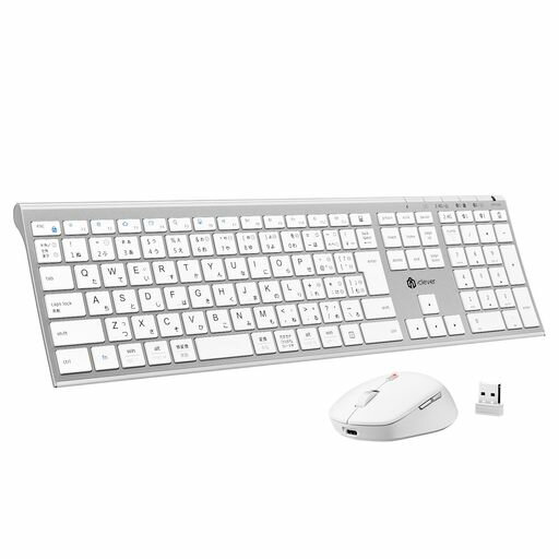 【デュアルモード&amp;マルチペアリング】2.4GHz接続(USBレシーバーを差し込むだけ)とBluetooth接続に対応したデュアルモードを採用しました。PC・タブレット・スマホなど、最大3台のデバイスとペアリングでき、ワンタッチで瞬時...