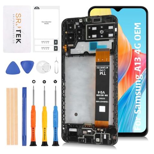 ⛄【対応機種】:(A135Gに適合しない)ForSamsungGalaxyA134GA135FA135MA135U6.6インチ交換修理用液晶パネルセット。壊れた画面、故障したスクリーン、デッドポイント画素、非アクティブなタッチ、タッチ反応問...