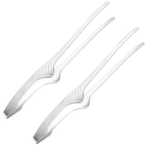 【パッケージ内容】2個セット【重量】約60g。ご注意:二つの焼き肉用トングのサイズや長さに差があることは正常な現象です。ただし、片方の焼き肉用トングの両側の長さが一致しないために使用できない場合は、すぐに私にご連絡ください。迅速に対応させて...