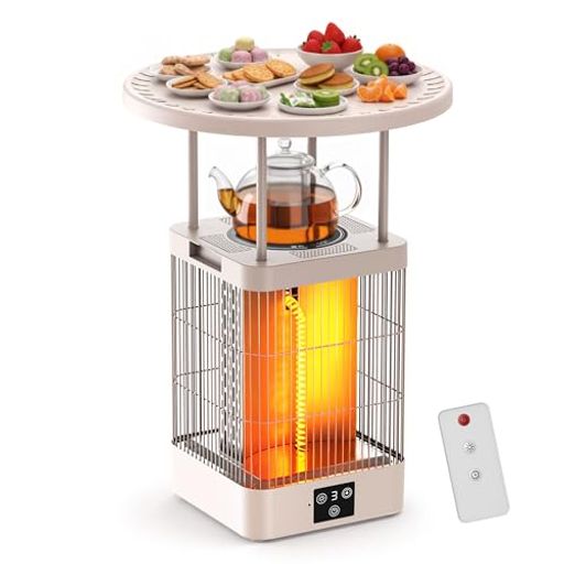 【テーブルヒーター・360°全方位速暖】卓を囲んで座り、ボタンをそっと押すだけで、すぐに温もりに包まれる。囲炉裏式のテーブルヒーターは、遠赤外線の熱が陽だまりのように染みわたり、360°へ均一に広がり、どの方向もぬくもりで満たされます。囲炉...