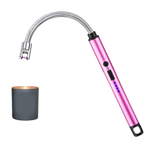 🔥【360°フレキシブルネックと便利なリング】360°調整可能なネックで、アークライターは任意の角度に曲げることができ、キャンドル、ストーブ、バーベキュー、キャンプ、花火、屋外および屋内の活動のために、狭い隙間でも点灯できま...