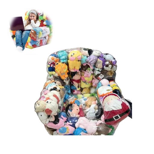 【商品仕様】1*透明ぬいぐるみ収納チェア この防水クリアビーンバッグストレージの長さは約80cm、幅約76cm、高さ約70cmです。ご注意:手作業による計測のため、1~2cmの誤差が生じる場合がございます。実際のサイズは商品によって異なりま...