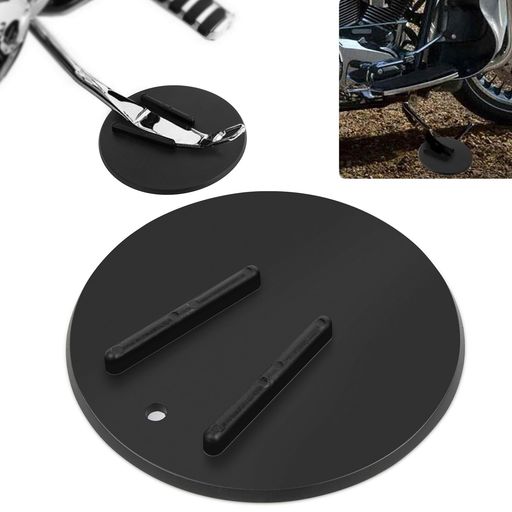 適用車種:ほとんどのバイクに適合するユニバーサルキットです。️注:この商品はアップグレードされました。 特徴:駐輪場やガレージ床のキズ、めり込みを抑止します。キャンプやミーティング会場に多い、砂利 砂地 草地など路面状況が悪い場所でも安定し...