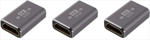 HDMI規格 : 2.1 対応解像度 : 8K コネクタ : HDMI(A/19pin) メス-メス