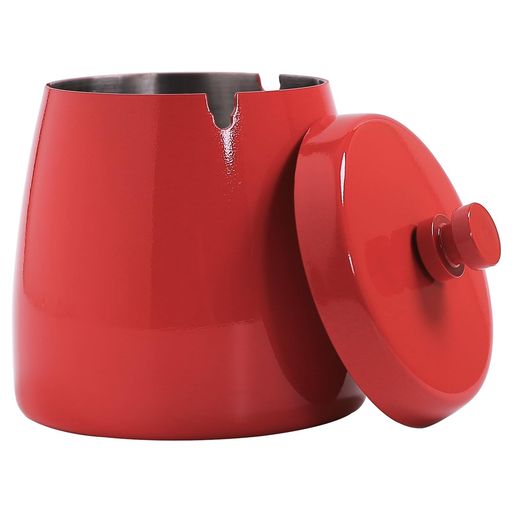 高品質:頑丈な高級ステンレススチールで作られたこの灰皿は、頑丈で防風、防雨性に優れており、変形しません。滑らかな表面でお手入れも簡単です。 多用途:蓋付きの灰皿は煙を効果的に封じ込め、心地よい雰囲気を保ちます。屋内(自宅、オフィス、バー、カ...