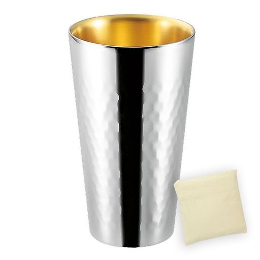 タンブラー:サイズ 約φ7.0x12.0cm、重量 約217g、容量 約250ml、原産国:日本製 (エコバッグ ベトナム製 セット) Eco bag:本体 約W36xH37xD10.5cm(船底)、持ち手 約W2.5xL47cm、素材:コ...