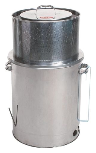 容量:60L 火床面積:0.12m2 寸法:直径42x高さ:78cm 重量:8kg 材質:本体・蓋...ステンレス 材質:巻紙ヤグラ・シーソーロストル...鉄