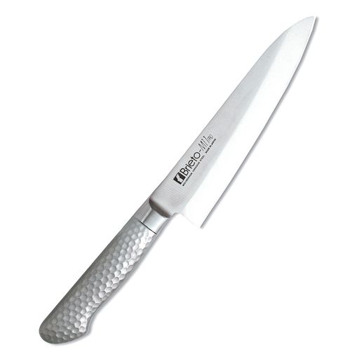 サイズ:全長:343、刃渡り:210mm 本体重量:280g 刀身:モリブデン・バナジウム鋼、ハンドル:18-46ステンレス鋼 原産国:日本
