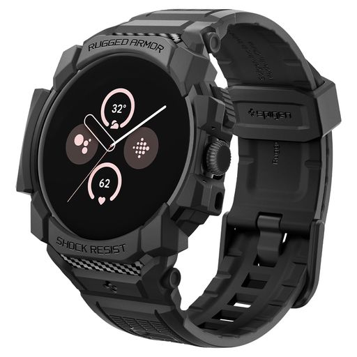 【対応機種】Pixel Watch 3 (45mm) のみ対応しております。以外のモデルとサイズには対応しておりませんので、購入の前にお使いの機種を必ずご確認ください。 【ケースとバンドが一体になった安心設計】ケースとストラップが一体型の設...