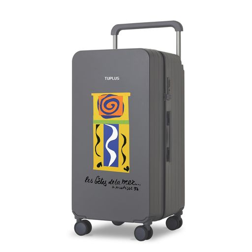 オリジナルの幅広ハンドルデザイン:スーツケースの象徴である幅広のハンドルは、スーツケースを楽に押すことができます。スーツケース内のスペースを取らないので、同じサイズの荷物と比べて容量が増えます ABS革新的フレーム・テクノロジー::2つの側...