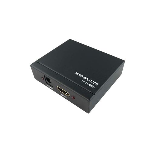 仕様:2分配 サイズ(mm):60x70x20 入力端子:HDMI 出力端子:HDMx2 電源:ACアダプター 5V(付属) 重量:約125g