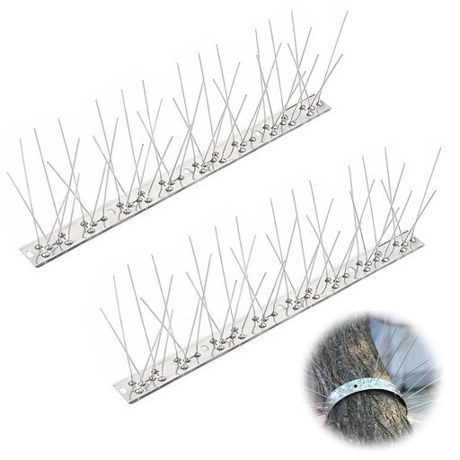 【商品仕様】セット内容:鳩よけグッズ2セット入り;詳細:フート*2+針*30本。 【高品質な材料】この鳩よけグッズは高品質ステンレス材を採用し、強度が高く、耐薬性に優れ、錆びにくく、強い光で変形したりしません。常に強い紫外線にさらされる上、...