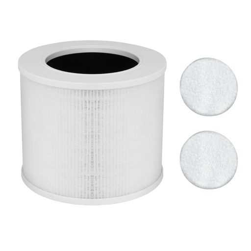 ⚪【商品詳細】形名:空気清浄機coremini3イン1交換用フィルター材質:HEPA/活性炭サイズ:約123x142mmパッケージ内容:3イン1フィルター*1枚アロマ*2対応機種:LRF-C161-WJP交換の目安:約1年。(本品は消耗品な...