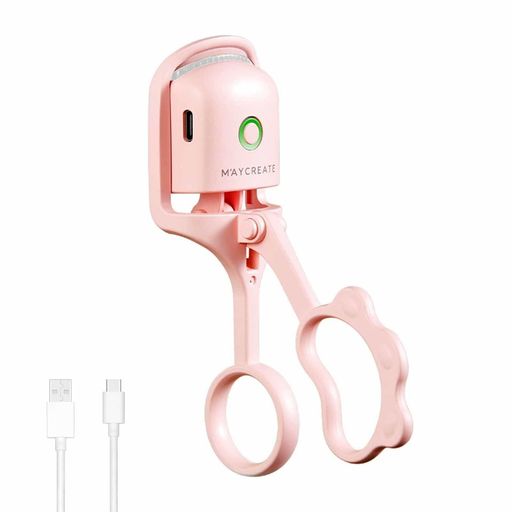 【2段階温度調節】ホットビューラーは、65°C/85°Cの2段階の温度調節が可能です。低温モードは、短くて柔らかいまつ毛用で、まつ毛をトリートメントしたい時や、ごく自然なカールを作りたい時に最適です。まつ毛を傷めにくく、ゆっくりとカールさせ...