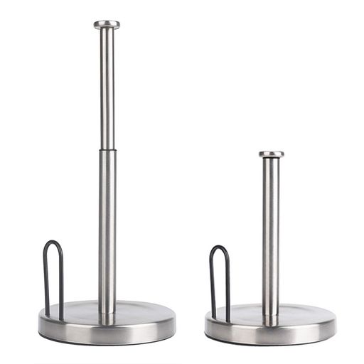 【ステンレス材質】キッチンペーパータオルホルダーは、強い耐食性を持つステンレス鋼で作られており、効果的に一般的な台所の水垢、油、調味料の飛沫やその他の浸食に抵抗することができます。特別な表面研磨処理の後、高光沢だけでなく、残留汚れに容易では...