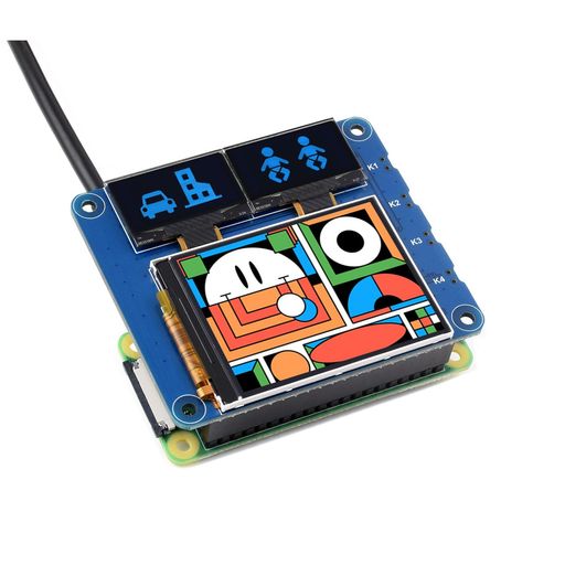 星(白抜き)注:RaspberryPiマザーボードは含まれていません。これはRaspberryPiプロジェクトと互換性のあるLCDモジュールです。サンプルテストコードはWIKIマニュアルで入手できます。 メイン画面2インチIPSスクリーン、...