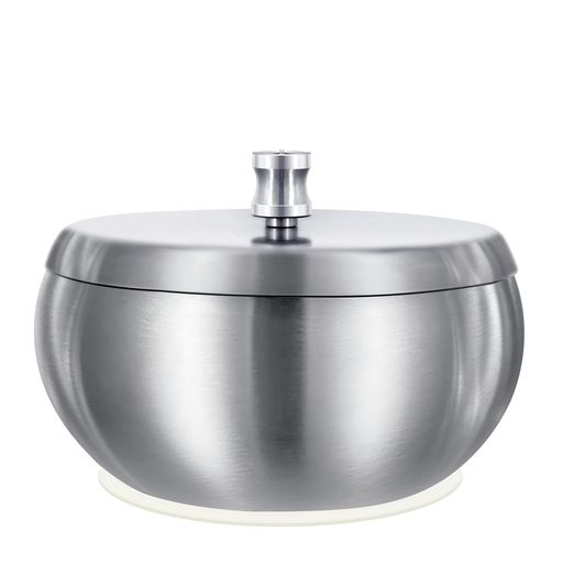 【防風防臭防水用の蓋】ふたは高品質のステンレス素材を採用されて、堅牢で密封性の高いです。閉めると、さらに臭いと煙が漏れにくくなっています。屋外で雨にぬれても問題はございません。伝統的なオープン灰皿と比べると、防臭、防風および防水の機能を備え...