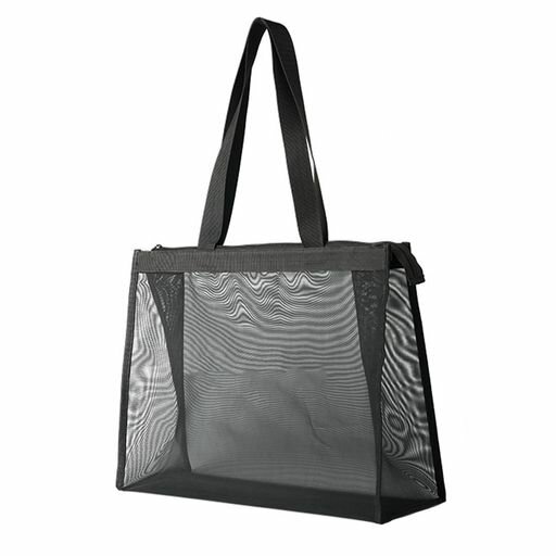 1.サイズ(約):40*30*10cm。 2.使用素材:ナイロン素材。 3.通気性に優:バッグ全体は通気性に優れたメッシュ素材を使用しているため、水を残りません、濡れてもすぐに乾くので、濡れたタオルや衣類などもそのまま入れることができます。...