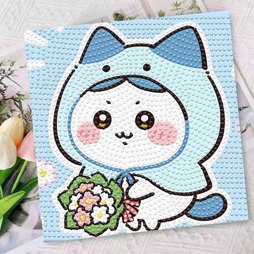 全面貼りダイヤモンドアート:高品質な丸いビーズをキャンバス全面に貼り付ける本格派。輝く美しい作品は額縁に入れてインテリアとしてそのまま飾れます。 額縁付き:完成後すぐ飾れる額縁セット付き。20x20cmサイズはリビング・玄関・デスクに最適、...