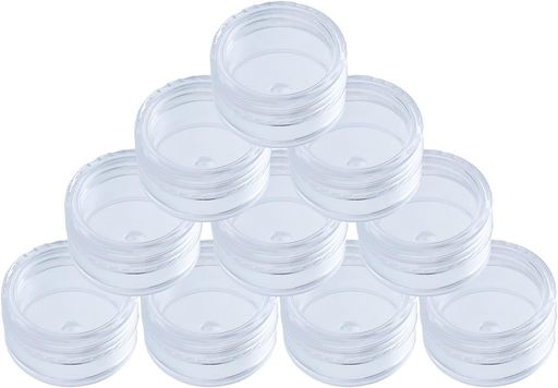 【パッケージ内容】10個セットプラスティック透明収納ケース(蓋つき)。サイズ:直径:37.5mm、高さ:25.5mm。内容量:15ml。 【素材】高品質なプラスチックから作られて丈夫で耐用です。防錆で洗いやすいで再利用ができます。優れたプラ...