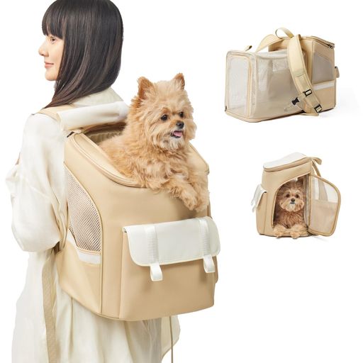 アウトドア 🐶【拡張ケージ付き&amp;高弾性ポリマー材質】PETTENADAKKOは、適度な弾力性があり折れにくいプラスチック鋼材を使用した拡張ケージを装備。従来の金属フレームとは異なり、強い衝撃でも完全に折れるリスクが低...