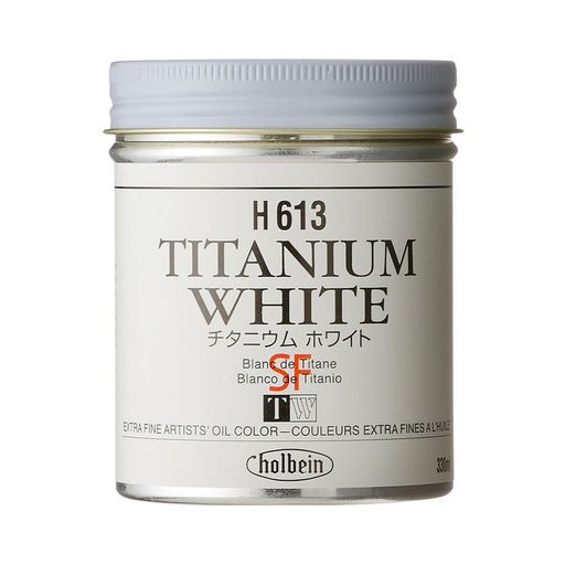 容量:330ml 色:チタニウムホワイト 顔料:チタン白 展色材:ポピーオイル
