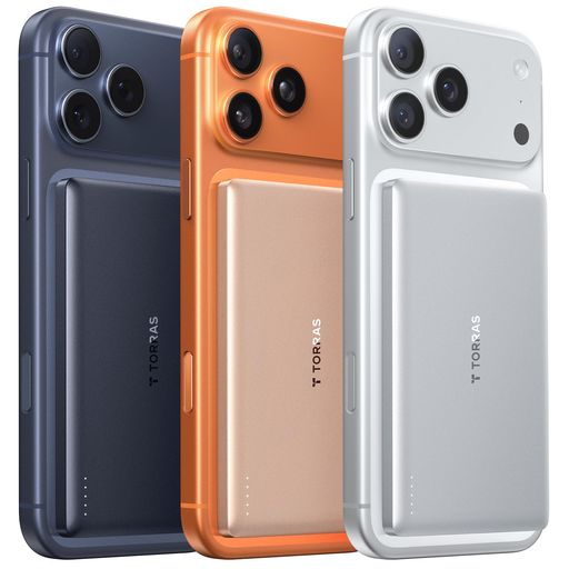 iPhoneの最高の相棒:あなたのiPhoneのために考え抜かれて作られた「TORRASMiniMag」。iPhoneらしいつるんっとしたなデザイン、Airの薄さでも“できるだけ”邪魔しない極薄なデザインです。さらに、5000mAh大容量で...