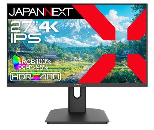 ビジネス 27インチのIPSパネルを搭載した、4K(3840x2160)解像度の液晶モニターです。フルHD(1920 x 1080)の4倍の高解像度は複数のウィンドウの同時表示を可能にし、圧倒的な高生産性を実現します。 最大輝度400cd/...