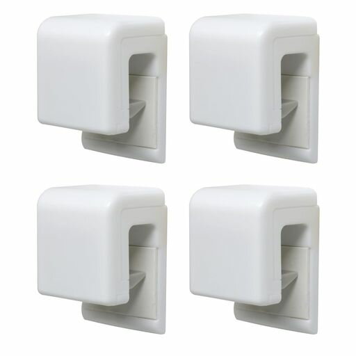 【商品情報】:歯ブラシホルダーサイズ(約):長さ4cmx幅3cmx奥行き2cm、材質:ABS材料、色:白、包装内容:歯ブラシホルダー*4個。 【高品質材料】:歯磨き粉クリップは高品質のABS樹脂を採用し、耐久性と安全性を兼ね備えています。丈...