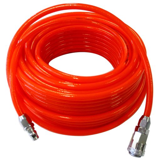 工場・工具・設備用 用途:エアー用のホース 内径x外径:6.5x10mm ホース長:30m 最高使用圧力:1.5MPa 使用温度範囲:-40度~+60度 ソケット:ワンタッチ式 原産国:台湾