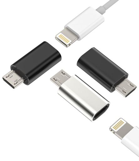 【最高のギフトの選択】Lightningデータケーブルを使用してmicrousbモバイルデバイスの充電と同期を行うことができるため、持ち歩く必要があるデータケーブルの数が減り、マイクロUSBデバイスを充電する最も簡単な方法となり、旅行がより...