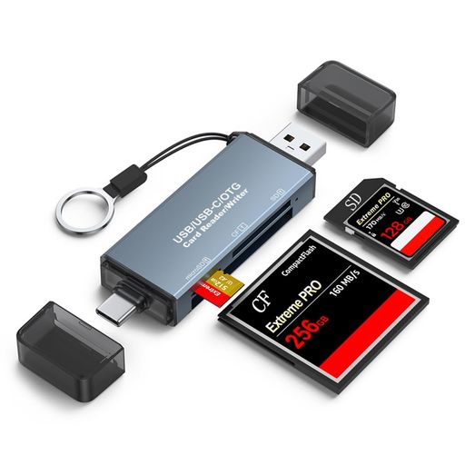 【プラグアンドプレイ】このCF/SDカードリーダーは、他のポートを塞がないように設計された内蔵USB-Cケーブルを備えています。プラグアンドプレイで、iPad/MacBook/iMac/Windowsでドライバーは不要です。追加の電源も必要...