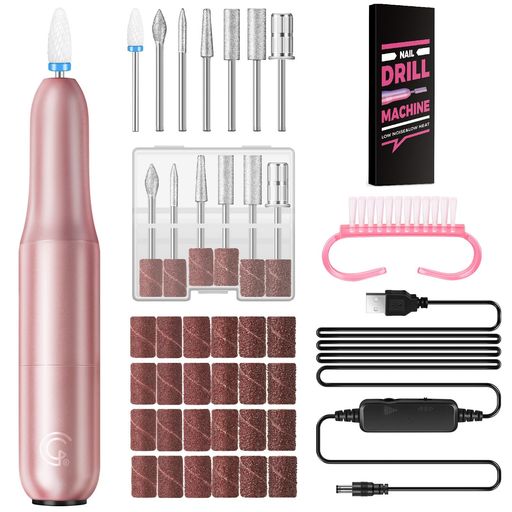 【正逆回転対応&amp;初心者向け】0-20000RPMの範囲で調整できます。正逆転換も自由に調節できて、右手も左手も使うことができます。最低速度でも甘皮処理が可能なため、初心者は低スピードで練習することができます。自宅でもネイルサロンもお...