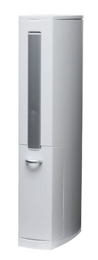 商品サイズ:幅8x奥行16.5x高さ41.5cm 素材:本体:ABS樹脂/袋止め、内ケース、植毛台:ポリプロピレン/底トレイ:ポリエチレン/ブラシ柄:アルミ、ポリプロピレン/ブラシ毛:ポリプロピレン/つまみ部:アルミ