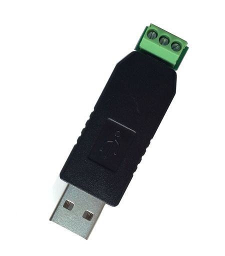 USBtoRS485変換アダプタ、CH340EUSBtoTTL USBコネクタ:PCへ RS485コネクタ:RS485デバイスへ 外部電源不要、USBポート搭載 完全準拠のUSB2.0規格で、USB1.1と下位互換性があります。