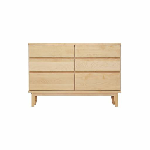 商品サイズ:幅118.3x奥行44.5x高さ81.3cm 重量:45kg 素材:天板・前板・扉・面縁/バーチ無垢材 自然塗装、側面・内側/プリント化粧、背面/アクア桐柾
