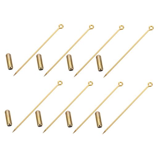 銅素材採用:20個セットのロングニードルピンは丈夫な銅素材で作られており、繰り返しの使用でも変形しにくく、長期間安定した使用が可能です。 多用途デザイン:結婚式やパーティー、日常使いまで幅広く活躍。襟元のラペルピンや帽子、ショールの留め具と...