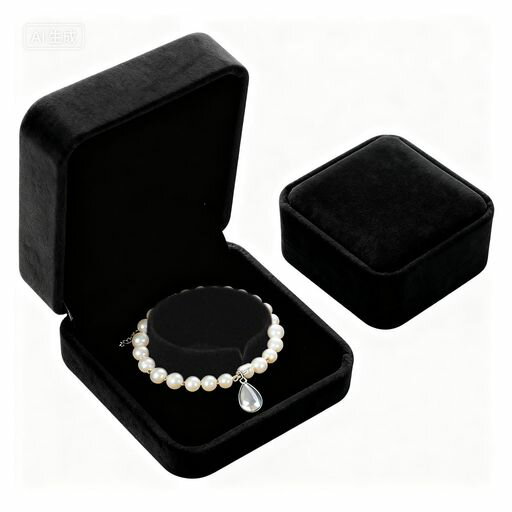 💎【製品仕様】ブレスレットケースのサイズは994cmで、カラーは黒色です。 📿【高品質な素材】厳選された高品質のベルベット生地を使用し、色合いは純粋で手触りが快適です。内部のジュエリーを傷つけず、耐久性もあり...