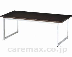 商品の仕様 ●サイズ／幅120×奥行60×高さ45cm ●重さ／11kg ●材質／天板：メラミン化粧板、脚：スチール・クロームメッキ ●生産国／日本 商品の説明 ・どの応接イスにも合うセンターテーブルです。