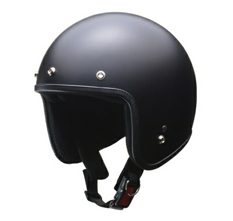 オーソドックスなスモールジェットヘルメットLEAD 　GRENVER　スモールジェットヘルメット幅広い層から支持を受けている定番のスモールジェット。フロントが3ホックタイプなので、シールドやバイザーの取り付けが可能。後頭部にゴーグルストラッ...