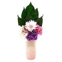 贈りものにピッタリなプリザーブドフラワー。好きな花立てに入れて飾ることができます。プリザーブド加工を施しているので、水やりいらずで長持ちします。 高級花材をふんだんに使用し趣向を凝らしたフラワーギフト。ギフトやプレゼントに最適です。素材:白...