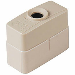 角形引掛けシーリングのキャップ&ボディです。●角形引掛けシーリングのキャップ&ボディです。●カラー:クリーム ●口金:- ●定格入力:600Wまで ●本体サイズ(mm):W54×H41×D25 ●本体重量(g):44 ●パッケージ形態:ヘッ...