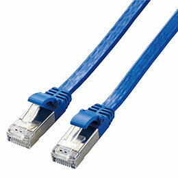 10ギガビットイーサネット「10GBASE-T」に完全準拠。薄さ約2.3mmで設置場所を選ばないフラットケーブルを採用し、高速で安定したネットワーク環境を実現するカテゴリー7準拠LANケーブル。■高速光通信に最適な10ギガビットイーサネット...