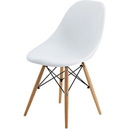 ルイス チェア●商品サイズ:W47×D59×H78×SH45cm ●材質天然木(ビーチ) ラッカー塗装 スチール(粉体塗装) ポロプロピレン ●組立 ●静的耐荷重80kg保証期間:初期不良のみ(2週間) 生産国:中国