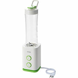 電気調理器具高速・低速回転の切り替えで素材に適した攪拌ができます。簡単にスムージーが作れ、ドリンク用アタッチメントを付け替えてそのまま飲めます。お家で簡単!フレッシュスムージー作り!そのまま飲めるドリンク用アタッチメント付サイズ…9.7×9...